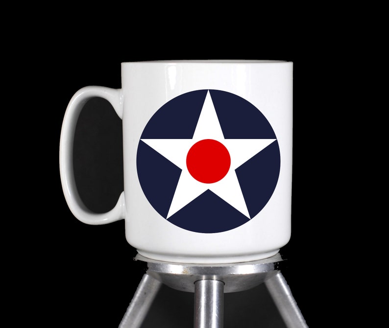 US Army Air Corps "historical" Roundel Personalized Coffee Mug ...