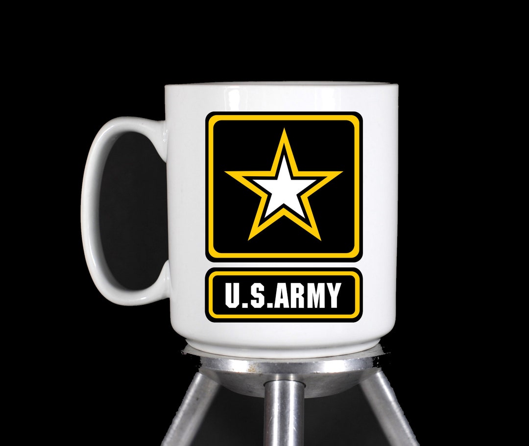 US Army Logo Personalized Coffee Mug (dishwasher Safe Thermal Printed ...