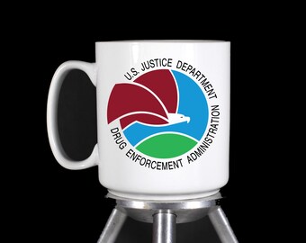 Kitchen & Dining Drinkware Department of Justice Drug Enforcement ...