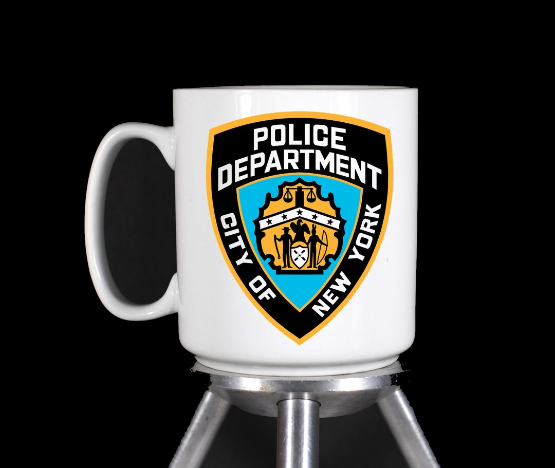 NYPD (new York Police) Personalized Custom Coffee Mugs, Water Bottles ...