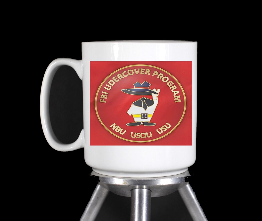 FBI Undercover Program Personalized Custom Coffee Mugs Double Sided ...