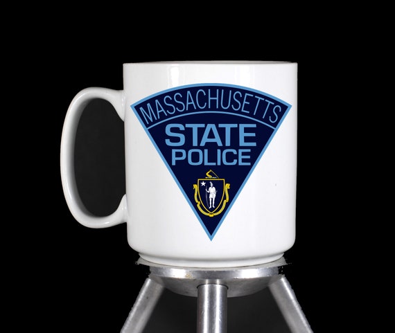 Massachusetts State Police Custom Coffee Mugs Shot Glasses | Etsy