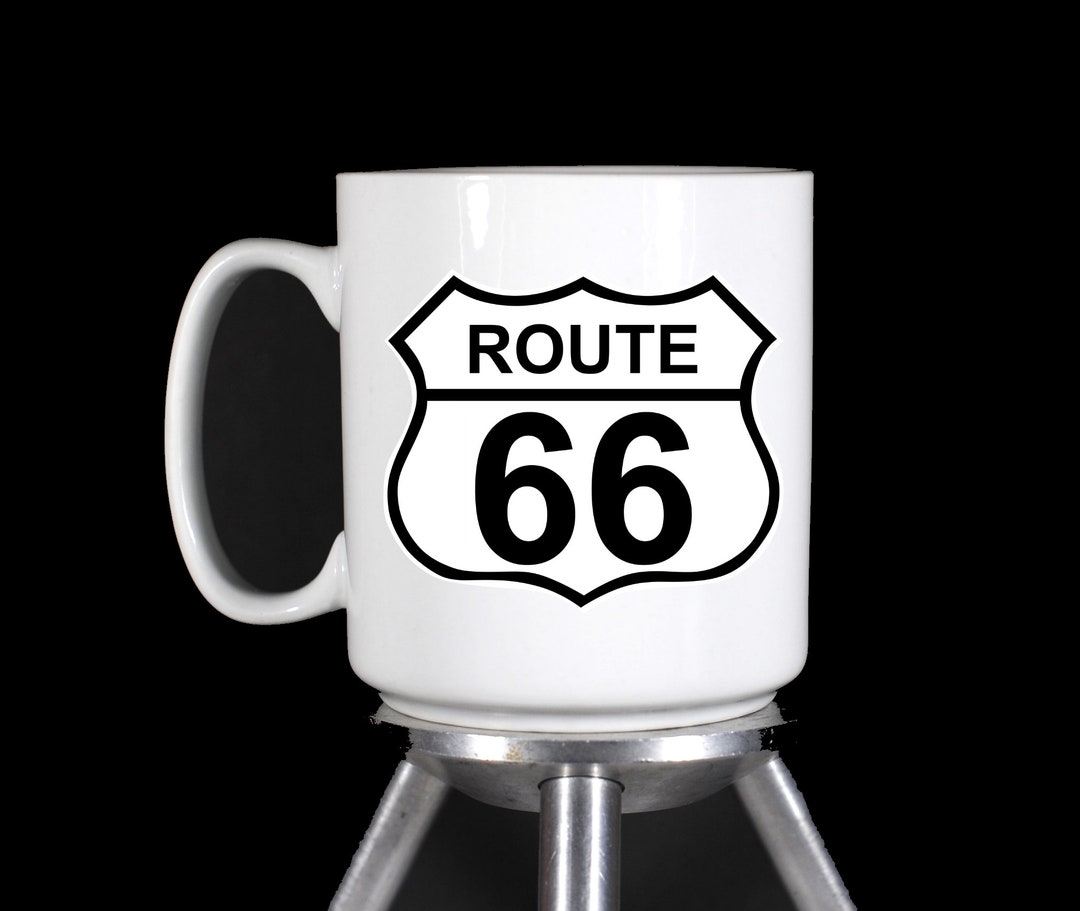 US Route 66 Historical Highway Marker Coffee Mug - (dishwasher Safe ...