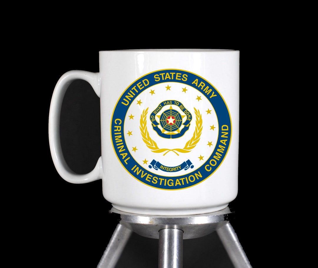 US Army Criminal Investigation Command or CID Seal Custom Printed ...