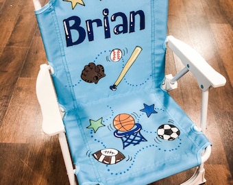 Baby Beach Chair With Mermaid Under the Sea Design - Etsy