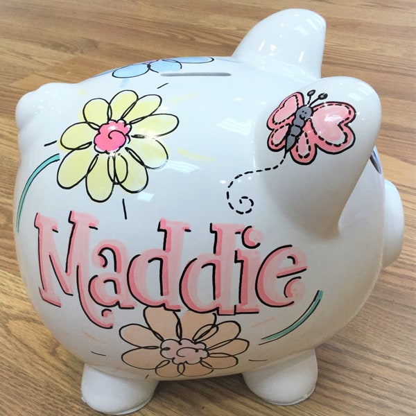 Handmade Piggy Bank - Etsy