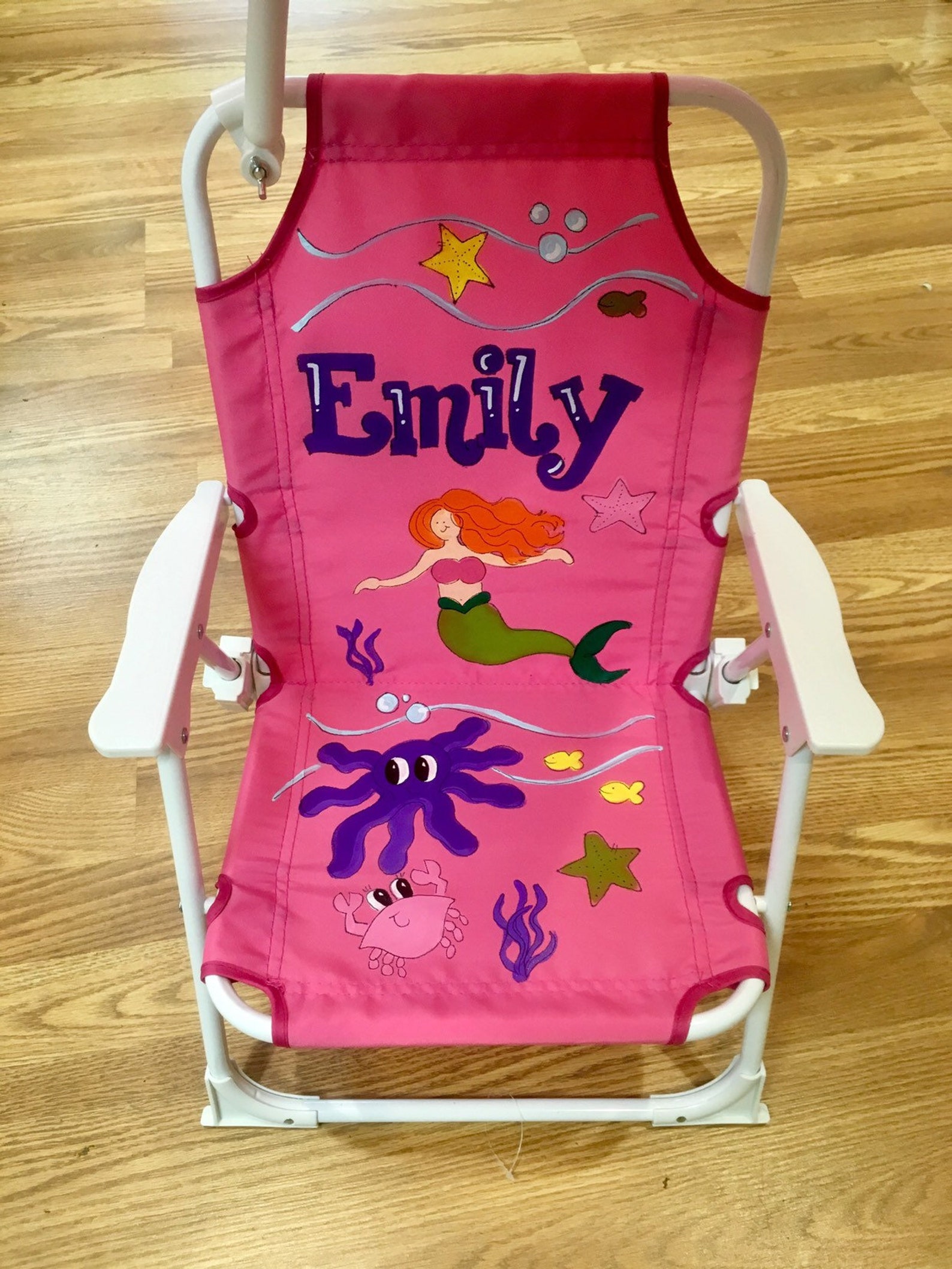 Baby Beach Chair With Mermaid Under the Sea Design - Etsy