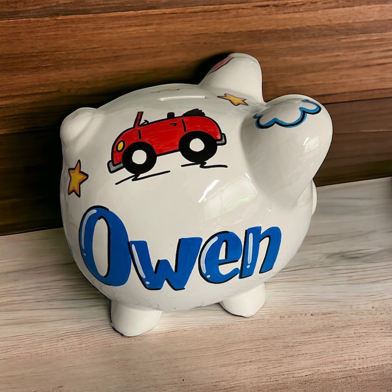 Car Piggy Bank - Etsy