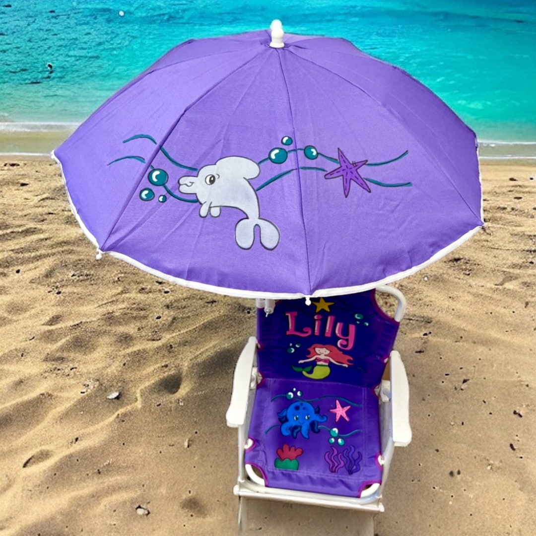 Baby Beach Chair With Mermaid Under the Sea Design - Personalized - Etsy