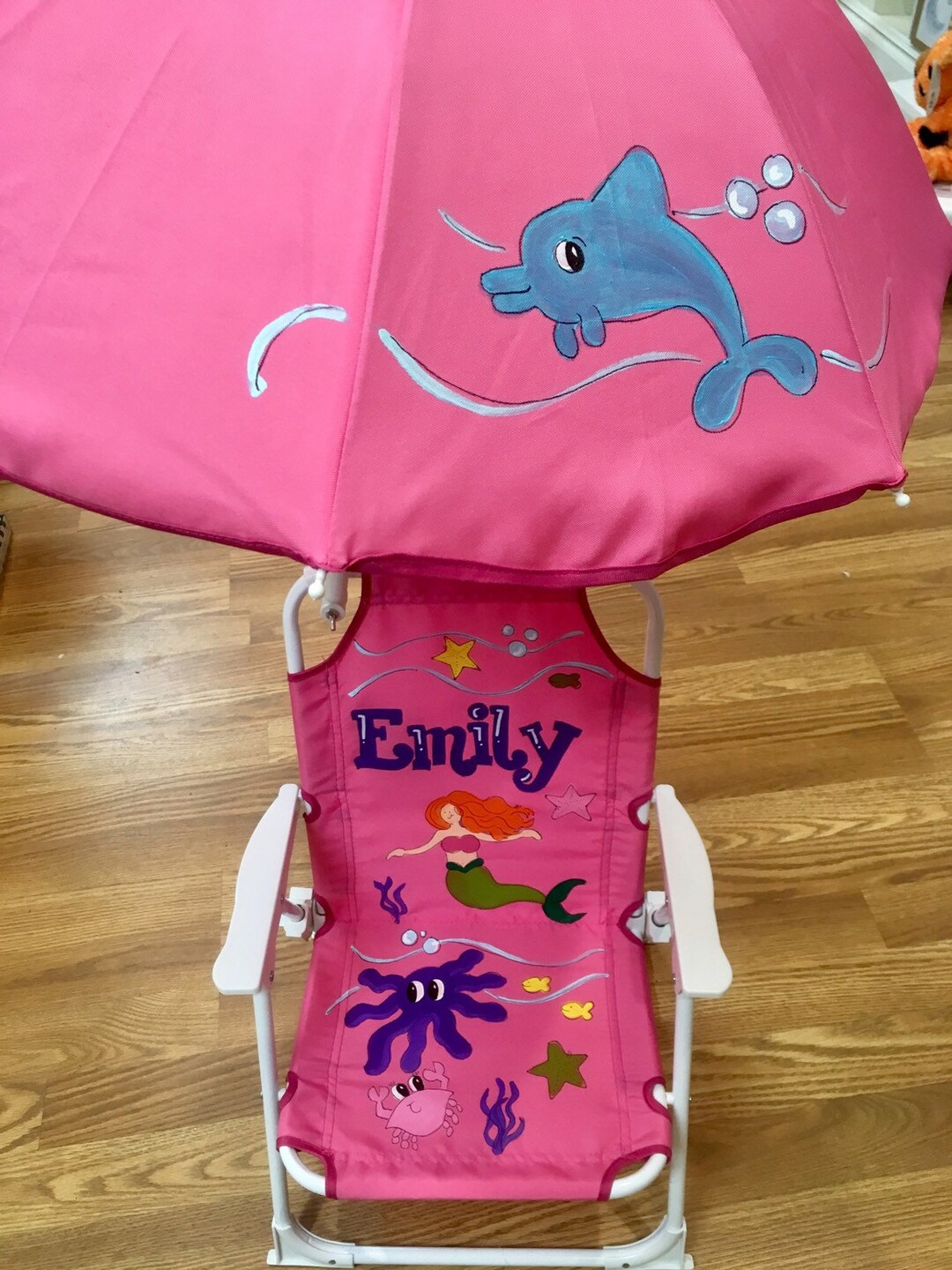 Baby Beach Chair With Mermaid Under the Sea Design - Etsy