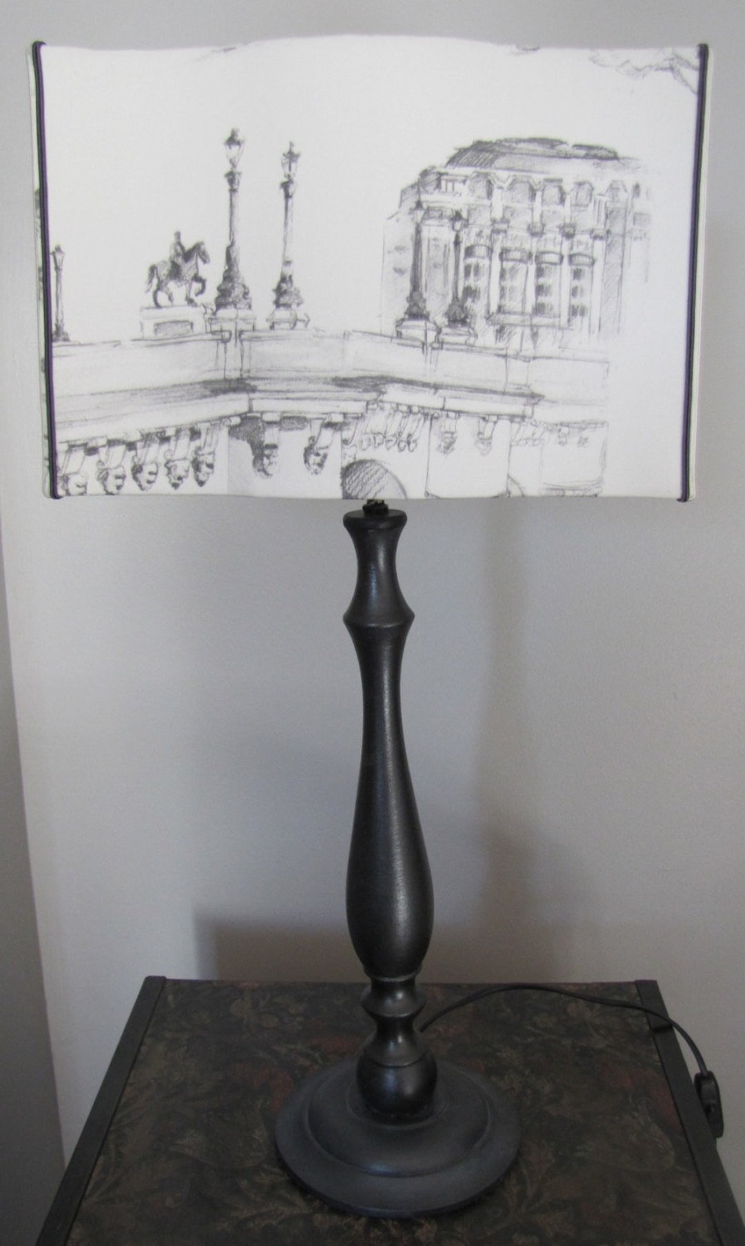 Lampshade Pont Neuf of Paris - Etsy