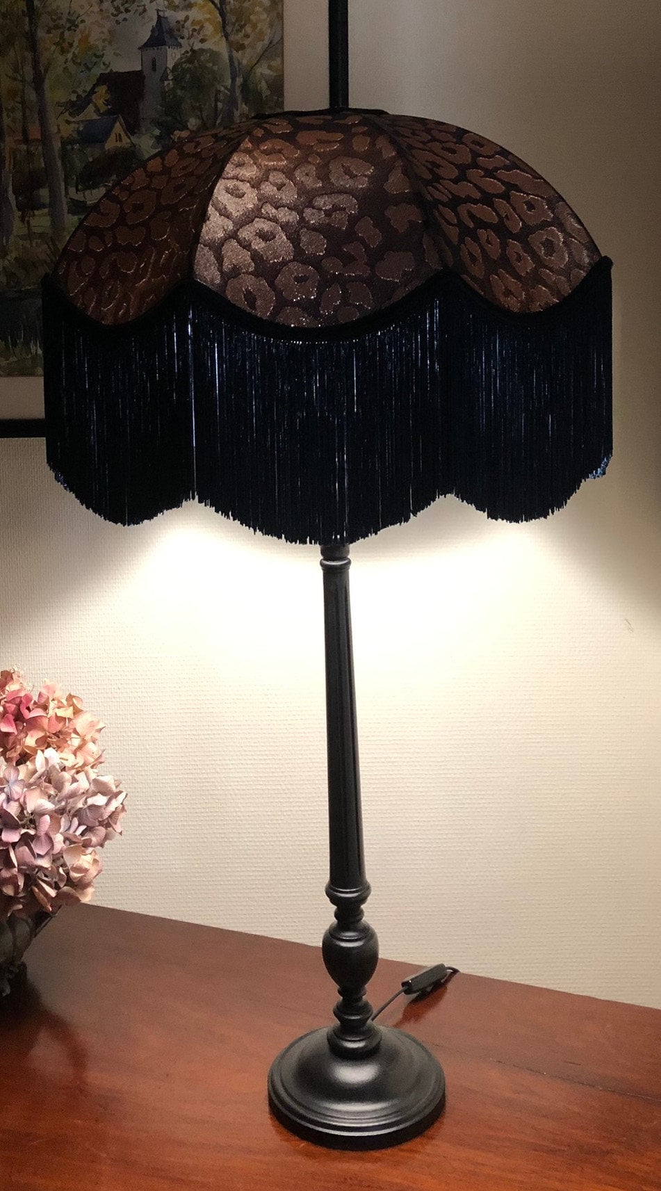 ART DECO Dome Lampshade - Etsy