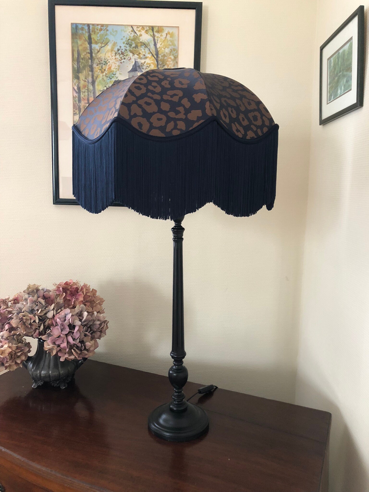 ART DECO Dome Lampshade - Etsy