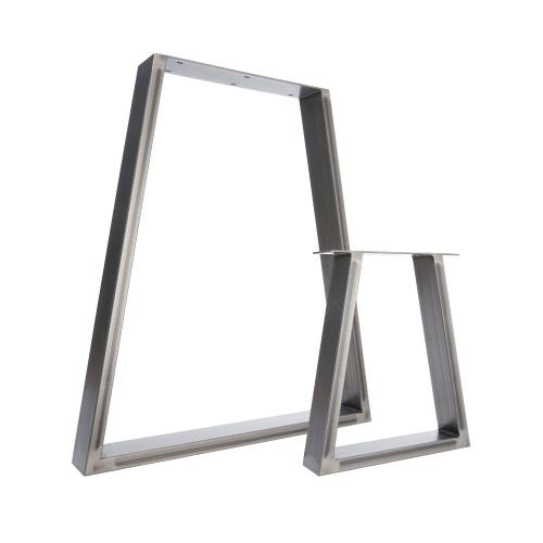 Industrial Steel Metal Table Legs Tapered Style Any Size & | Etsy