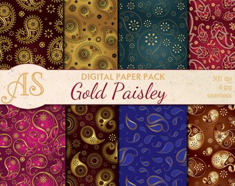 Paisley Paper | Etsy