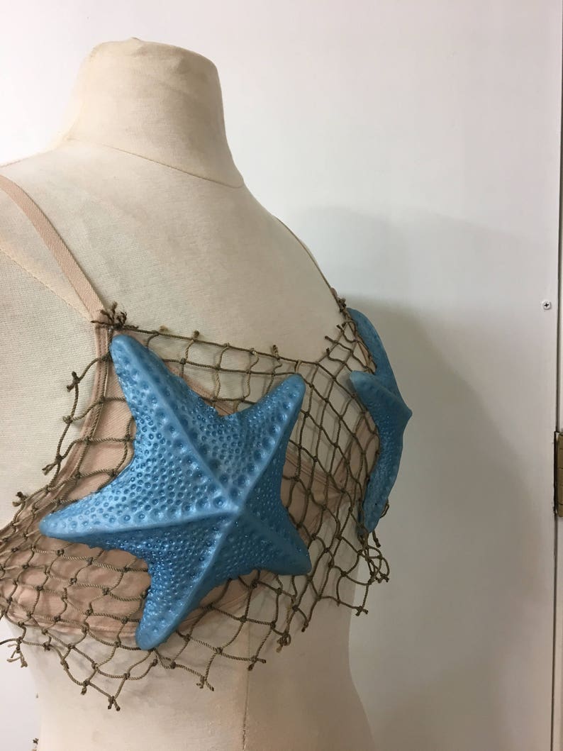 Blue silicone mermaid top | Etsy