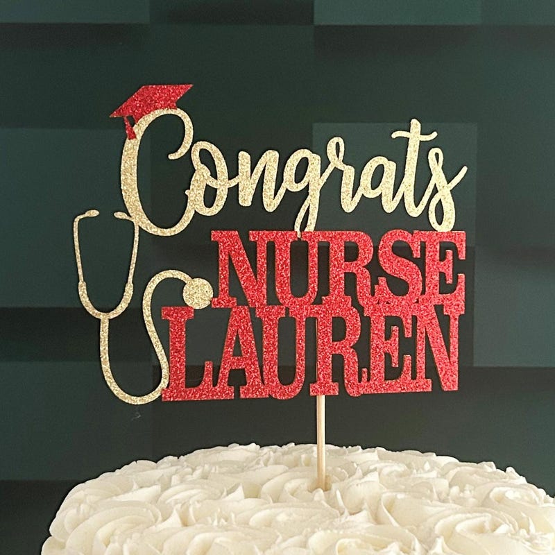 Nurse Cake Topper - Etsy