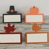 Thanksgiving Name Card Printable, Handwritten Friendsgiving Table Cards ...