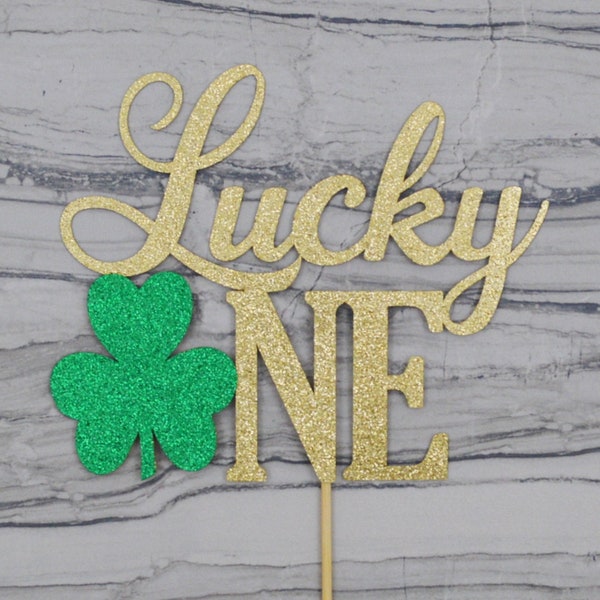 Lucky One Cake Topper Svg - Etsy