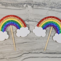 Personalized Rainbow Name Cake Topper (digital Download) - Etsy