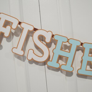 Fish HE or Fish SHE Gender Reveal Banner - Fishing Theme He or She ...