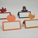 Thanksgiving Place Cards - Set of 12 - Fall Party Decoration - Autumn ...