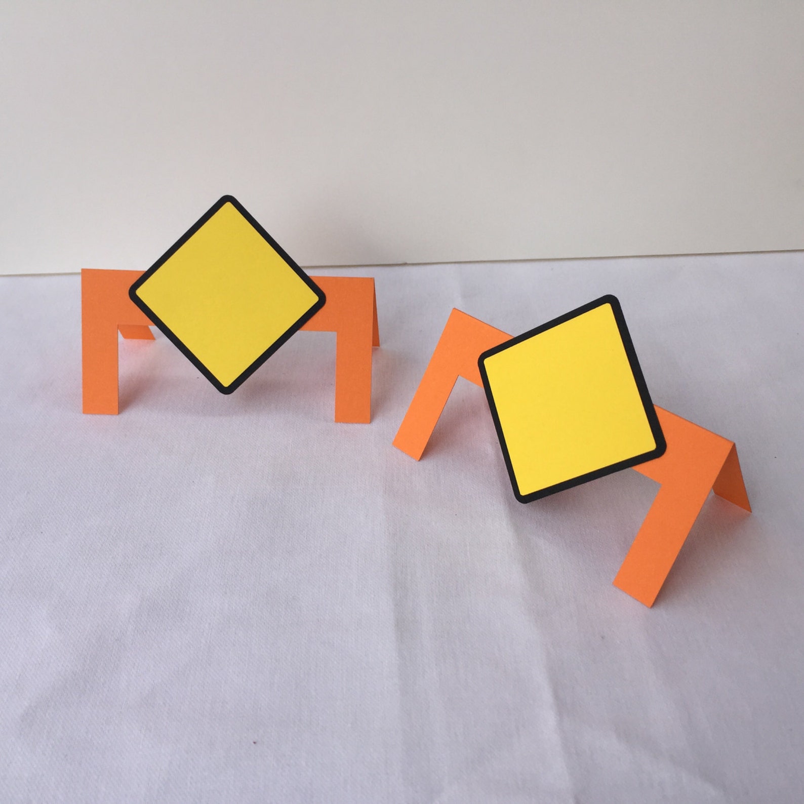 Construction Theme Place Cards Set of 8 Construction Site - Etsy Hong Kong