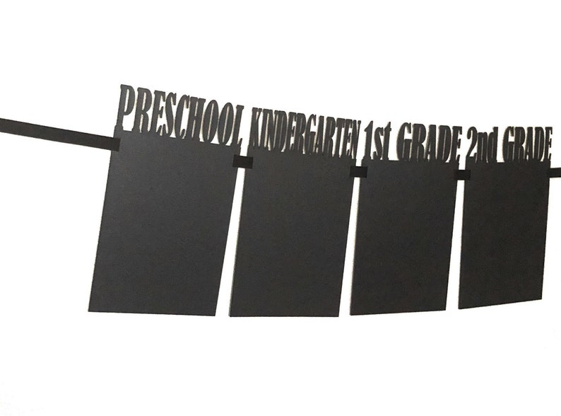 Graduation Photo Banner Preschool Through 12th Grade - Etsy