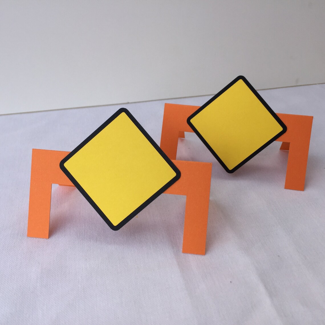 Construction Theme Place Cards Set of 8 Construction Site - Etsy Hong Kong