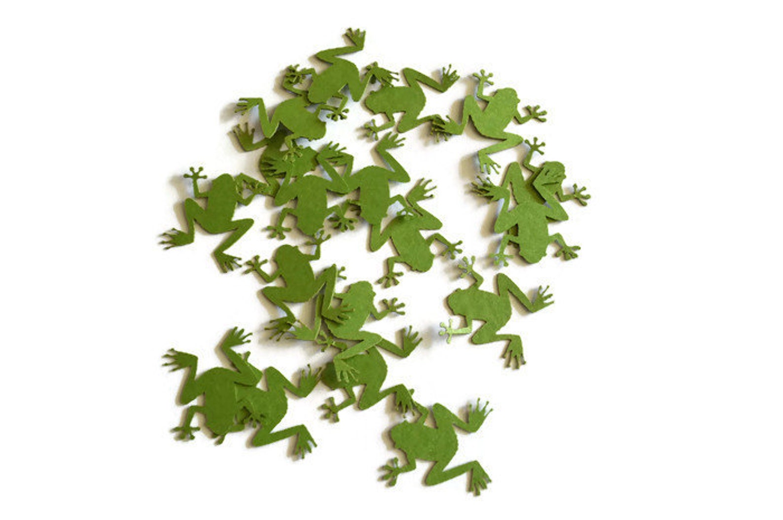 Frog Confetti - 100 Pieces - Frog Theme Baby Shower - Frog 1st Birthday ...