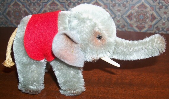 1959 Original Steiff Elephant Stuffed Animals & Plushies Toys Toys ...