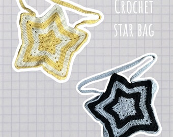 Hand Crocheted Star Bag - Etsy