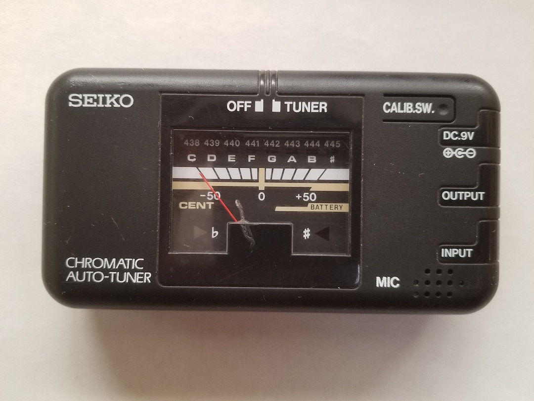 Vintage Seiko ST900 Chromatic Analog Guitar/instrument Auto Tuner - Etsy