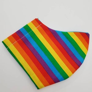 Rainbow Face Mask, Washable Face Mask, Reusable Face Mask, Cloth Face ...