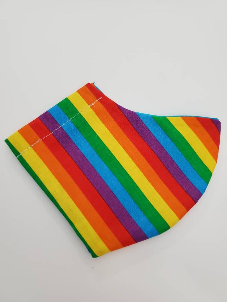 Rainbow Face Mask Washable Face Mask Reusable Face Mask - Etsy
