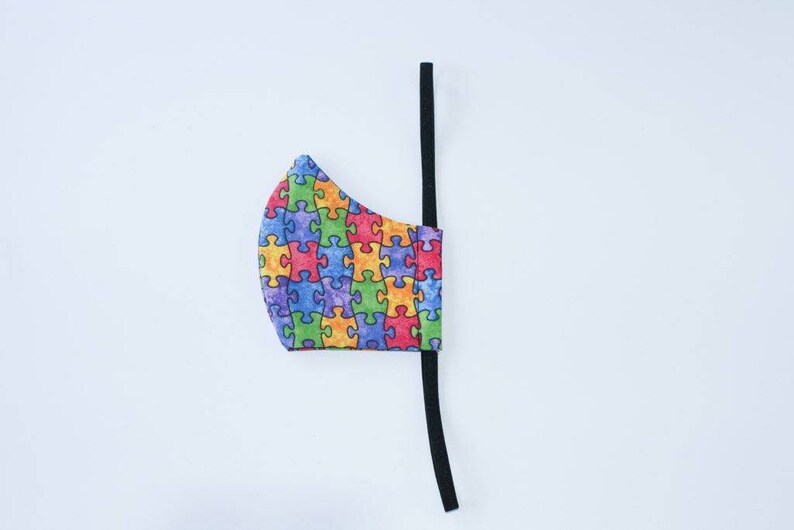 Puzzle Face Mask Adult Mask Child Mask Washable Mask | Etsy