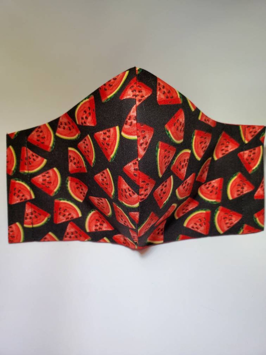 Watermelon Face Mask, Fruit Mask With Sewn in Filter, Triple Layer ...