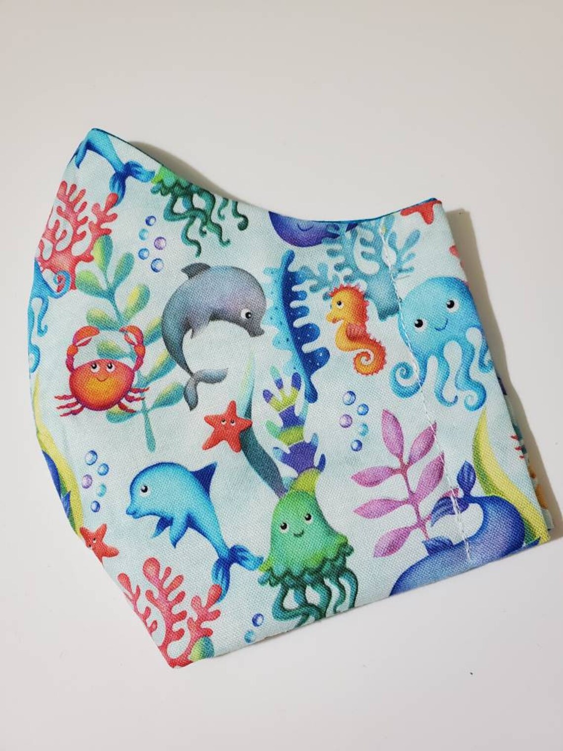 Ocean Sea Animal Face Mask Reusable Washable Face Mask with | Etsy