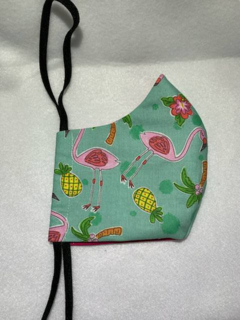 Fun Flamingo Washable Face Mask Reusable Face Mask Adult - Etsy
