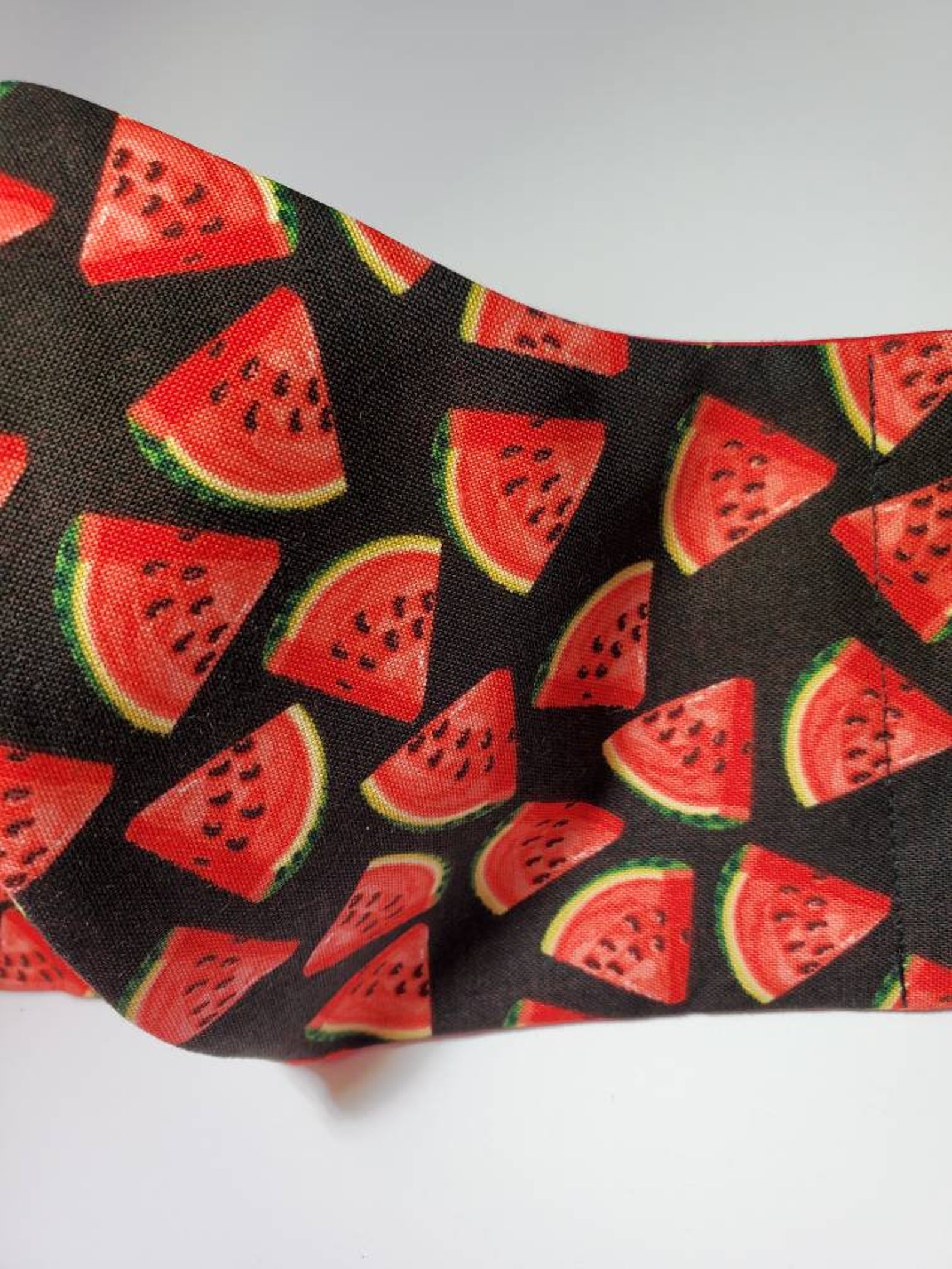 Watermelon Face Mask Fruit Mask With Sewn in Filter Triple - Etsy