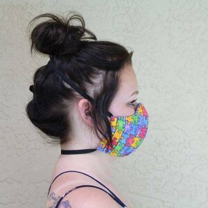 Puzzle Face Mask | Adult Mask | Child Mask | Washable Mask | Reusable ...