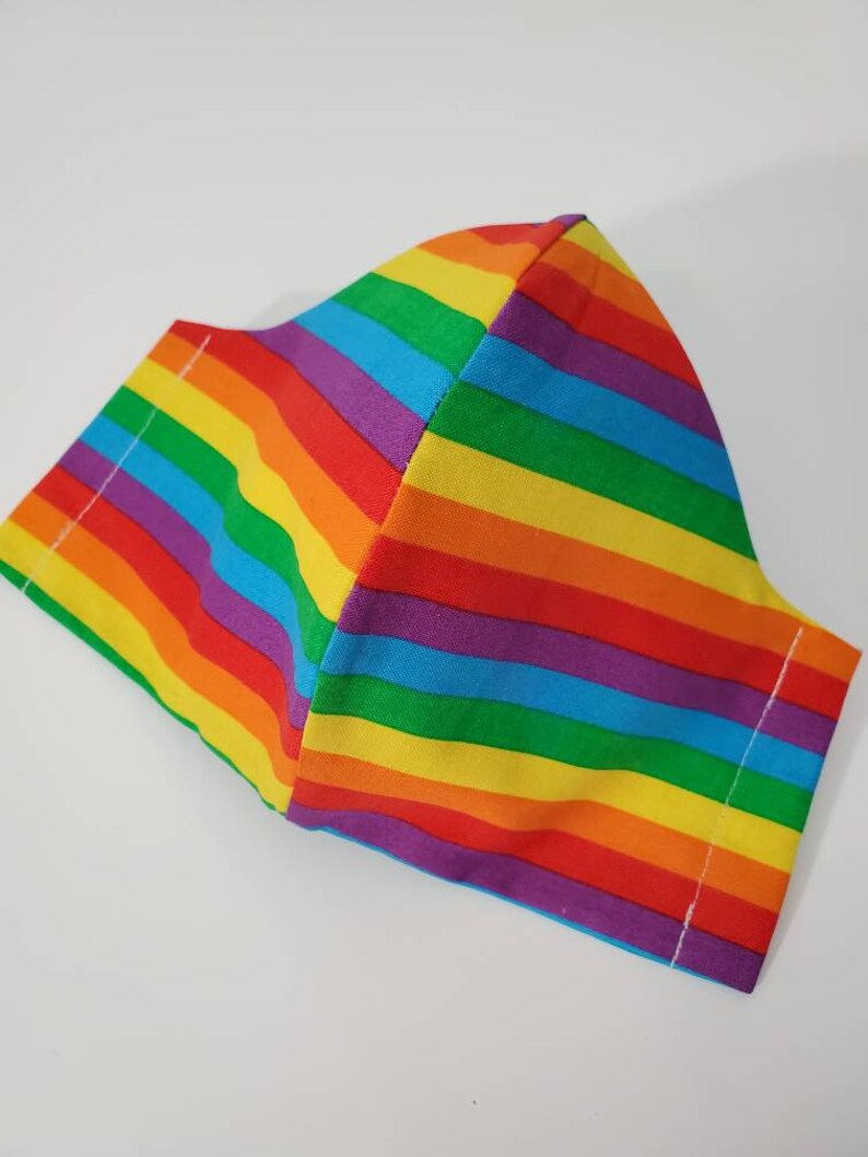 Rainbow Face Mask Washable Face Mask Reusable Face Mask - Etsy