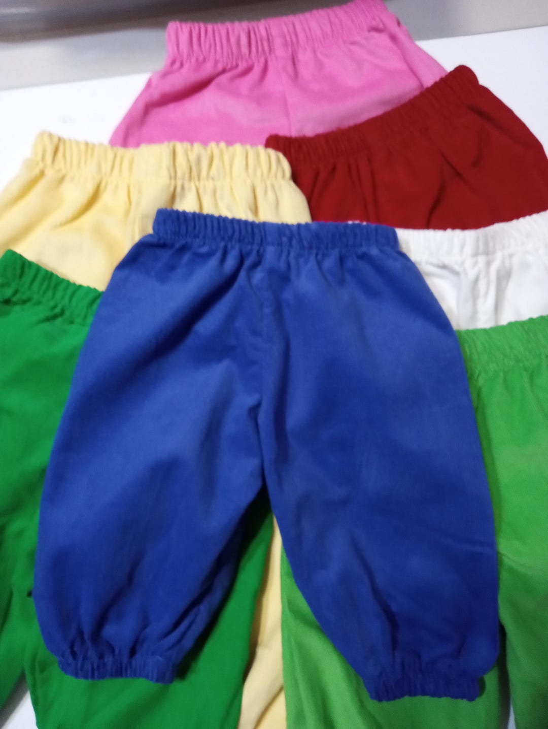Corduroy Bubble Pants Ankle Elastic Cuff Boys Girls Baby Toddler ...