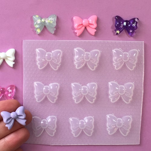 Tiny Bows Resin Mold Bow Shaker Filler Flexible Plastic - Etsy