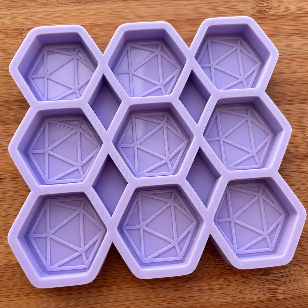 D20 Silicone Mold - Etsy
