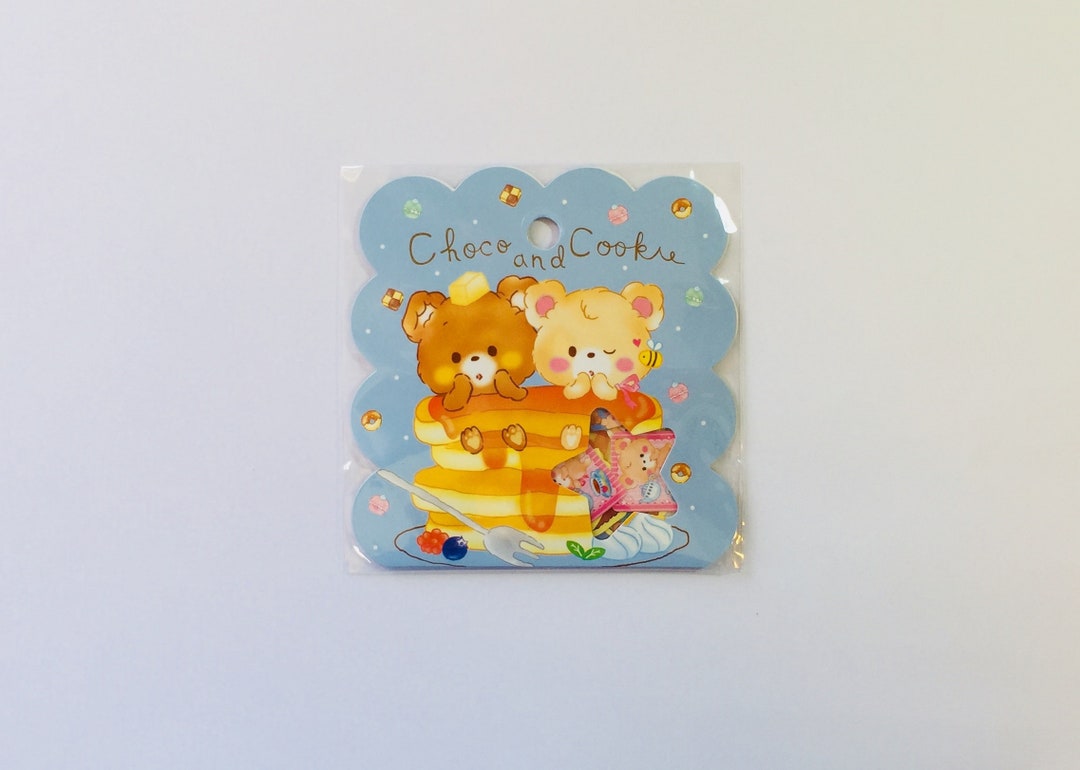Choco and Cookie Sticker Flakes - 50 Pieces - Kawaii Stickers Pack ...