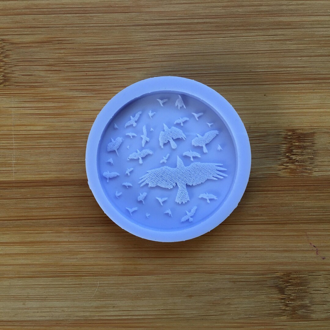 Flying Birds Silicone Mold, Food Safe Silicone Rubber Mould for Resin ...