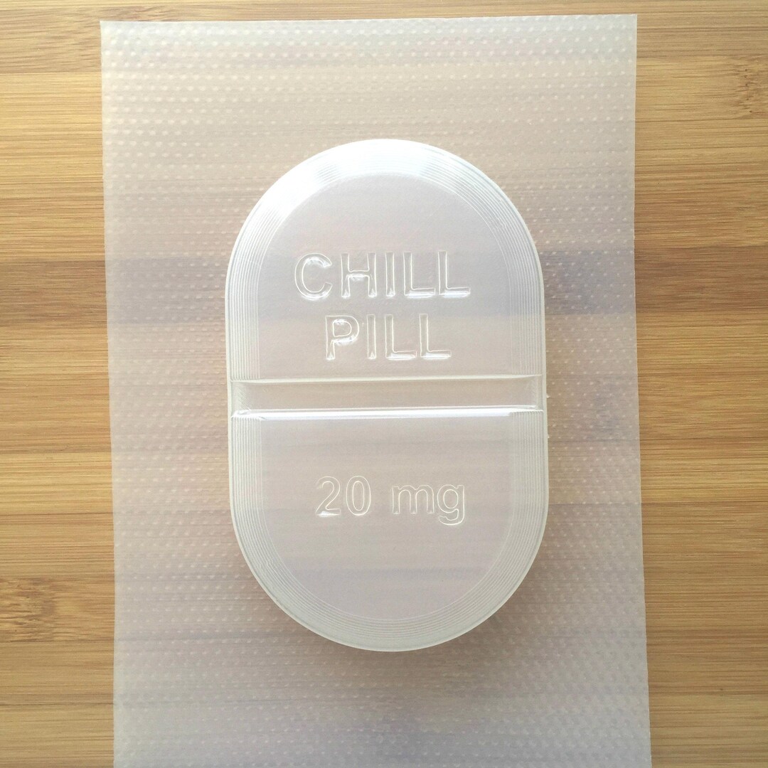 7.4 Oz Chill Pill Plastic Mold - Etsy