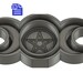 Triple Moon Dish STL File for 3D Printing FILE ONLY Triple Moon Candle ...
