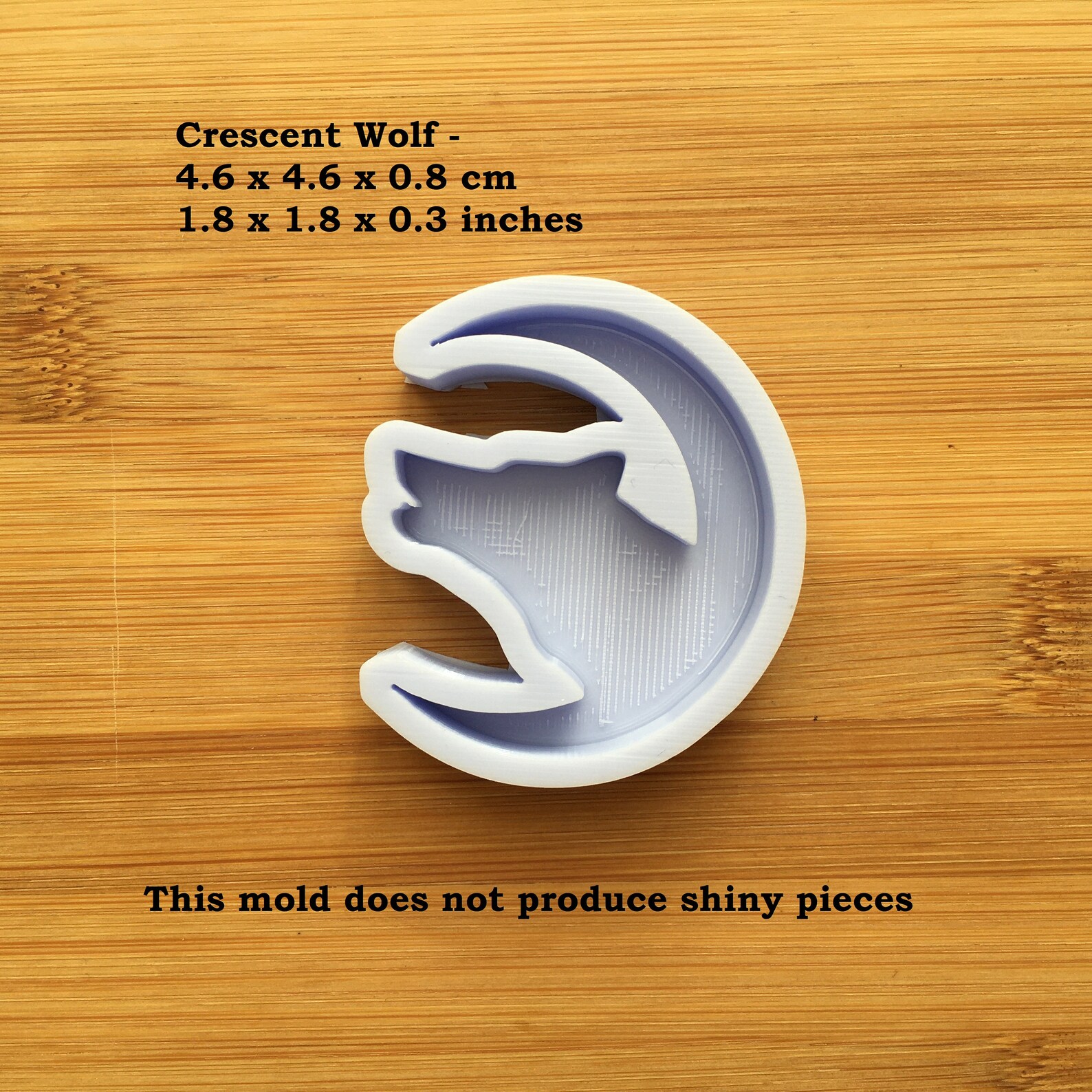 Wolf Silicone Mold, Food Safe Silicone Rubber Mould for Resin Polymer ...
